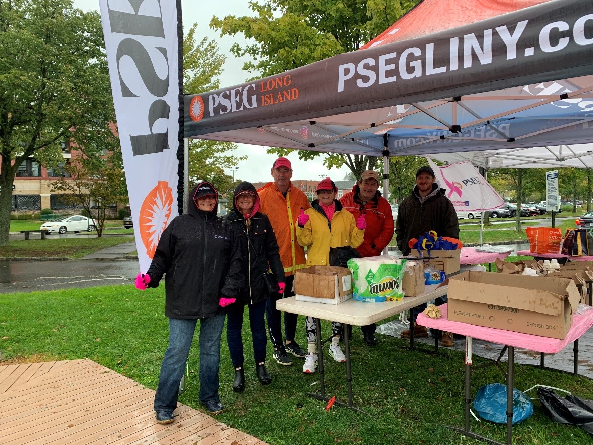 PSEG Long Island Employees Make Strides Against Breast Cancer in Riverhead